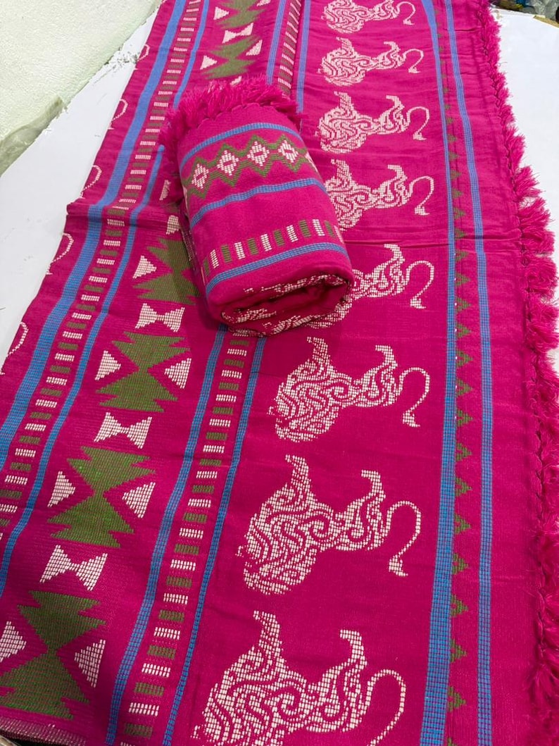 Aruru Akwete Handwoven Cotton Fabric, Traditional Igbo Textile, 4.5 ...