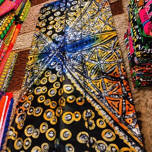 Vibrant Adire Cotton Shirt Pant Set, Kampala African Print 2 Piece, Ankara Co-ord for Women ...