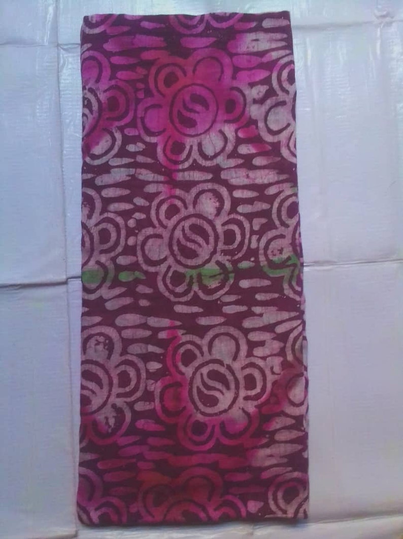 Blue Adire Chiffon Wrap Dress Formal Kaftan Church Outfit - Etsy