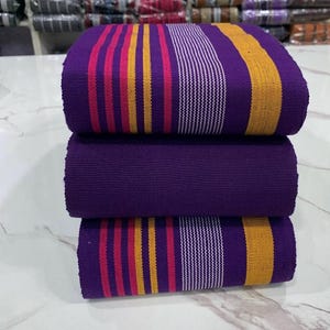 3 Bundles of Vintage Mix & Match Aso-oke, Hand Loomed Nigeria Yoruba ...