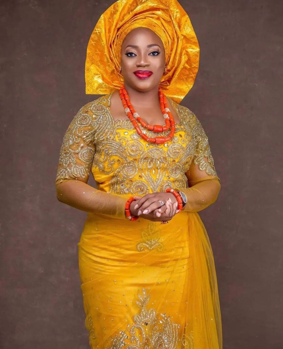 Golden Yellow Matching Mommy Attire Matching Indian George - Etsy