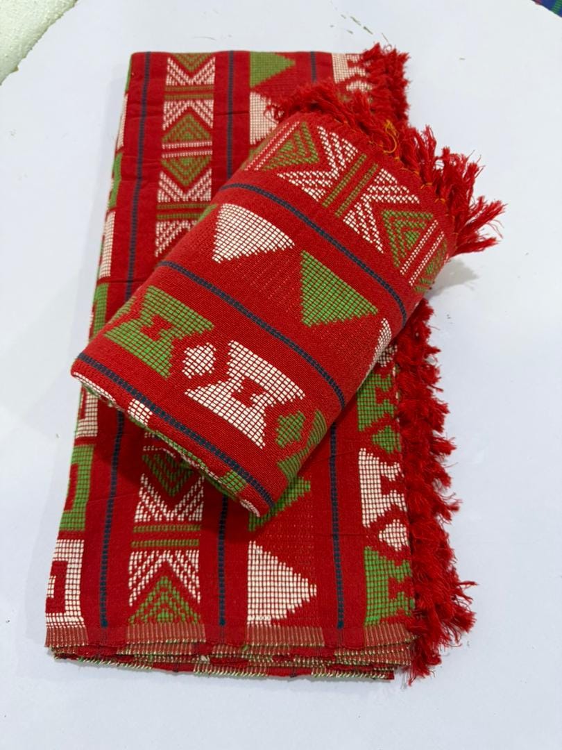 Aruru Akwete Handwoven Cotton Fabric, Traditional Igbo Textile, 4.5 ...