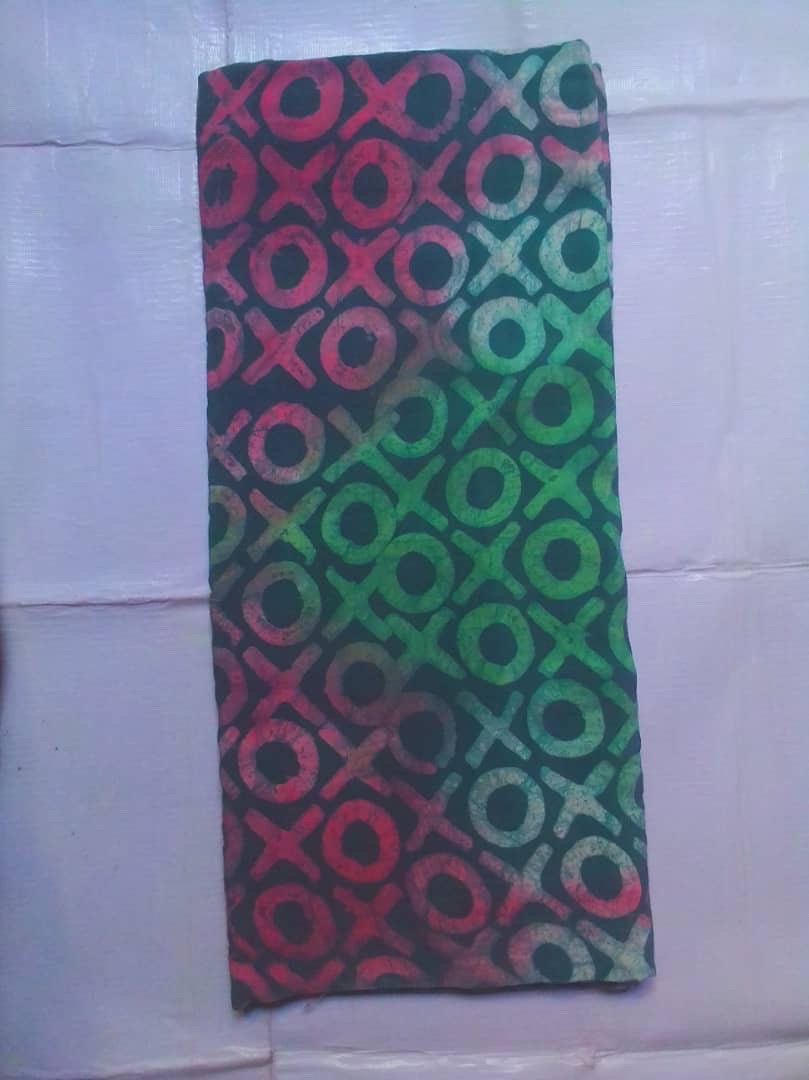 Blue Adire Chiffon Wrap Dress Formal Kaftan Church Outfit - Etsy