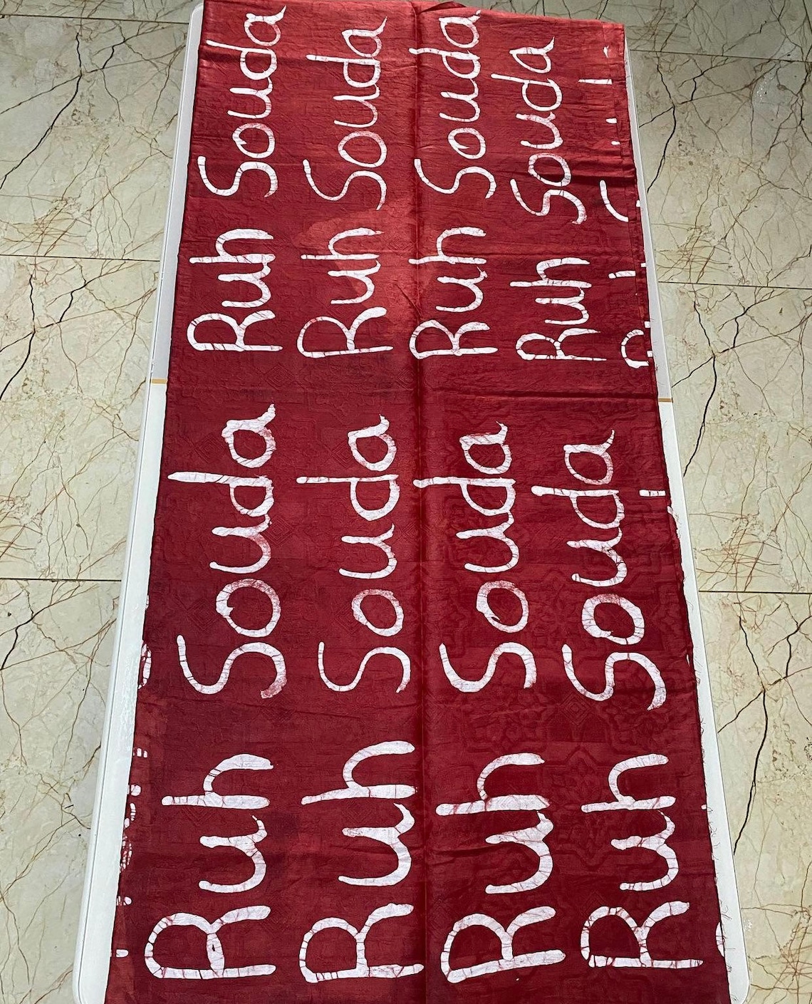 Adire Crepe Cotton Name Kaftan Personalized Nigerian Dress - Etsy