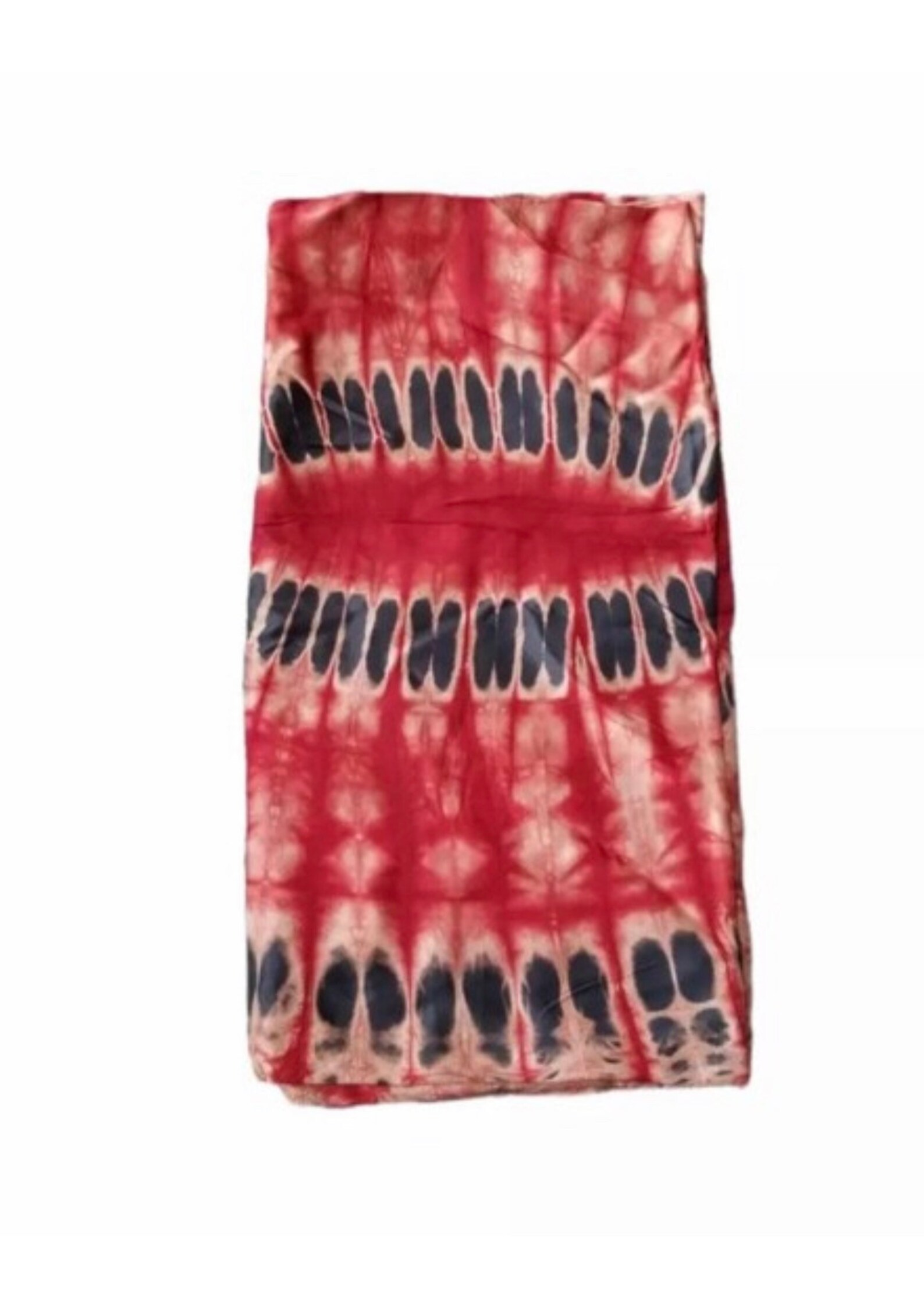 Nigerian Adire Silk Tunic, African Fabric Bubu , Nigerian Women Party ...