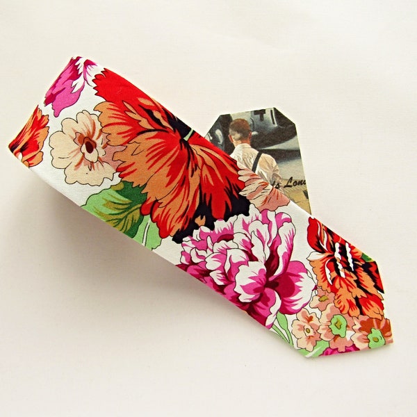 Floral Necktie - Etsy