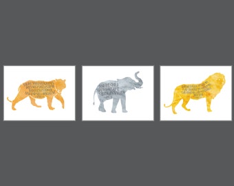 Tiger Bible Verse | Etsy