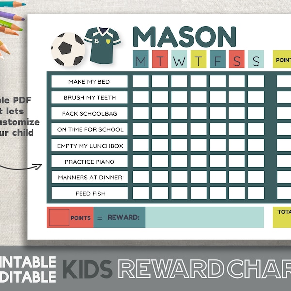 Behavior Chart - Etsy