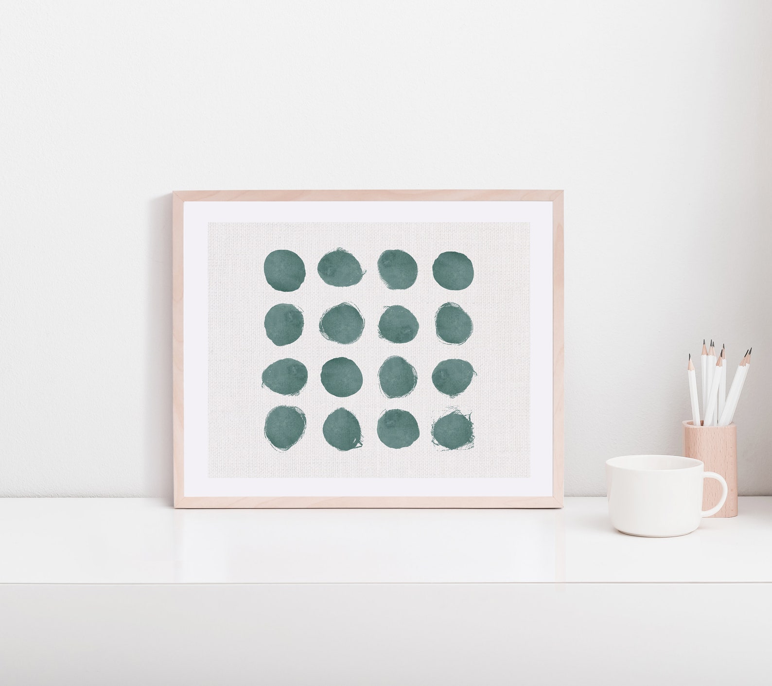 Large Green Abstract Watercolor Printable Green Watercolor - Etsy