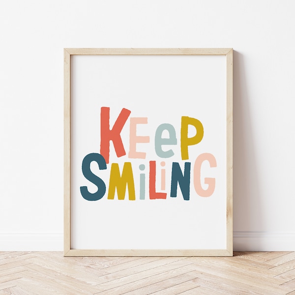 Smile Printable - Etsy