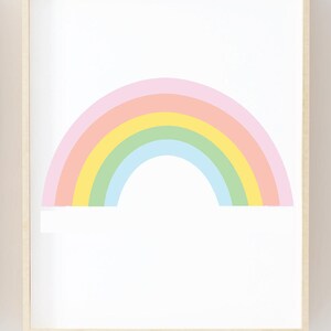 Sun Rainbow Cloud Set of 3 Nursery Kids Room Prints - Digital Art ...