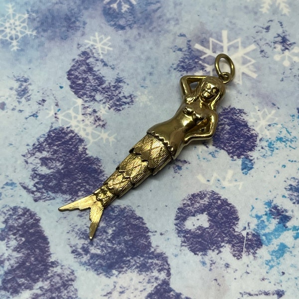 Mermaid Pendant - Etsy