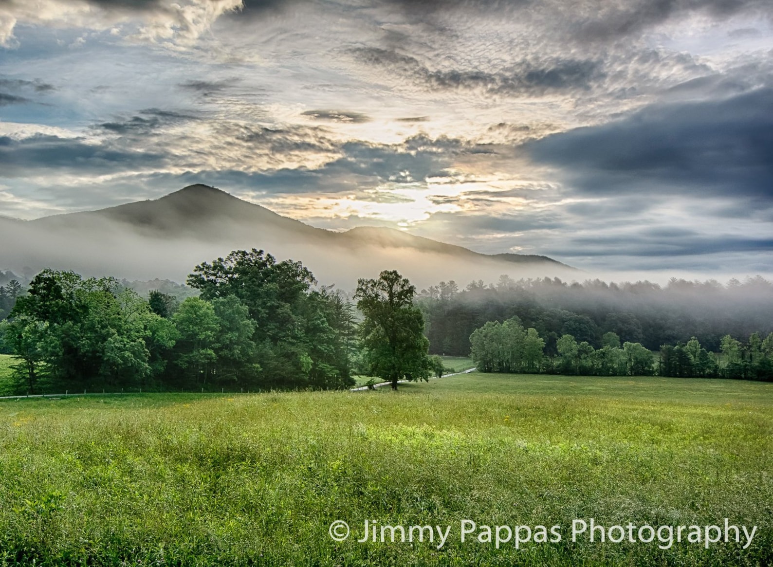 Cades Cove, Smoky Mountains National Park, Fine Art Print, Jimmy Pappas ...