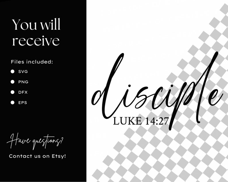 Disciple SVG, Jesus Svg, Faith Svg, Christian Svg, Tshirt Svg ...