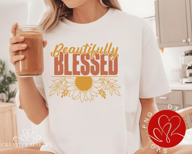 Beautifully Blessed SVG, Fall Svg, Autumn Svg, Blessings Svg, Tshirt ...