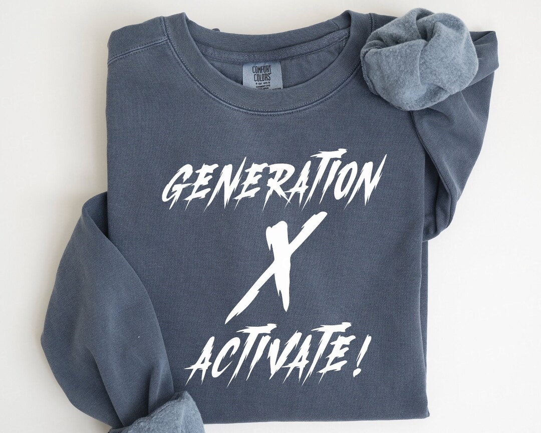 Generation X Activate! Svg, Svg, Tshirt Svg, Funny Svg, Genx Svg ...