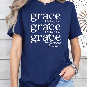 Grace Upon Grace John 1:16 SVG Grace SVG Christian SVG John Svg Cricut Cut File Laser Svg ...