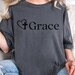 Grace Heart & Cross SVG Cut File Cross SVG Grace Svg Christian Svg ...