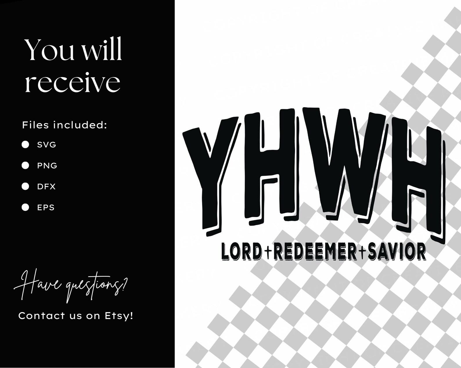YHWH SVG, YHWH Png, Jesus Svg, Faith Svg, Christian Svg, Tshirt Svg ...