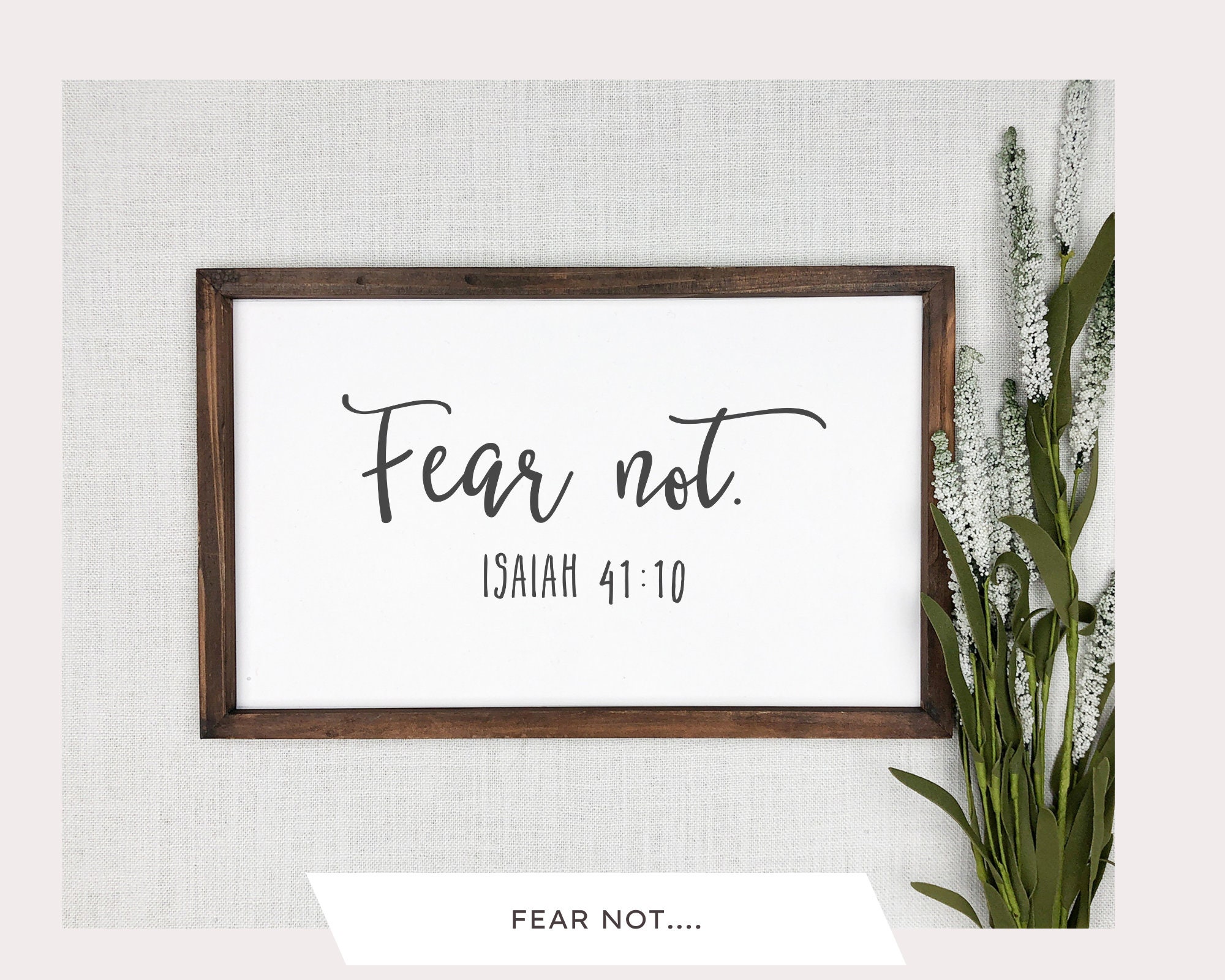 Fear Not SVG PNG Christian Svg Digital Download Commercial - Etsy