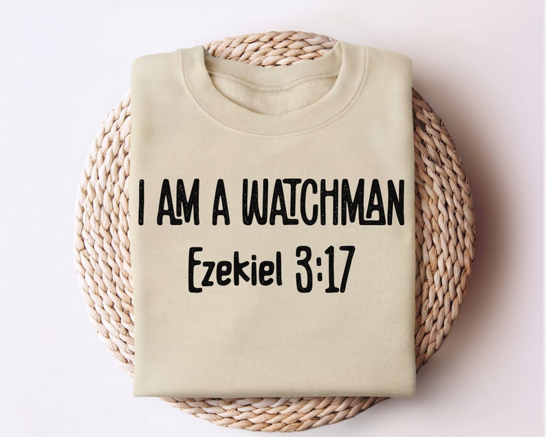 Watchman Christian PNG Sublimation | Prayer Warrior Design (digital ...