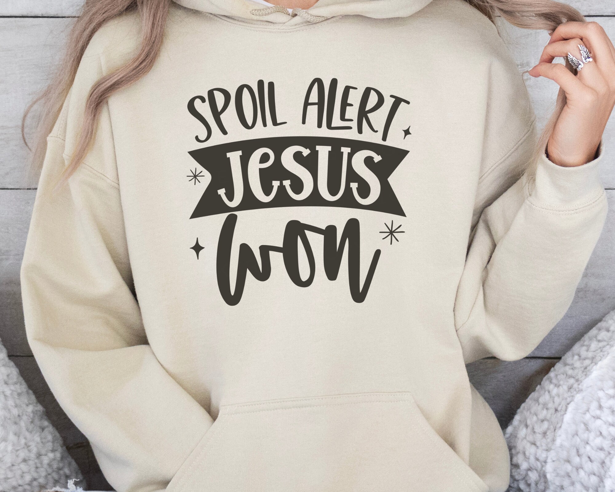 Spoil Alert Jesus Won SVG, Easter SVG, Easter PNG, Jesus Svg, Faith Svg ...