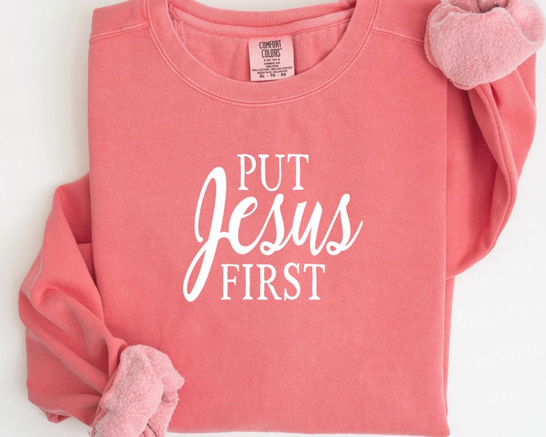 Put Jesus First SVG, Jesus Svg, Faith Svg, Christian Svg, Tshirt Svg ...