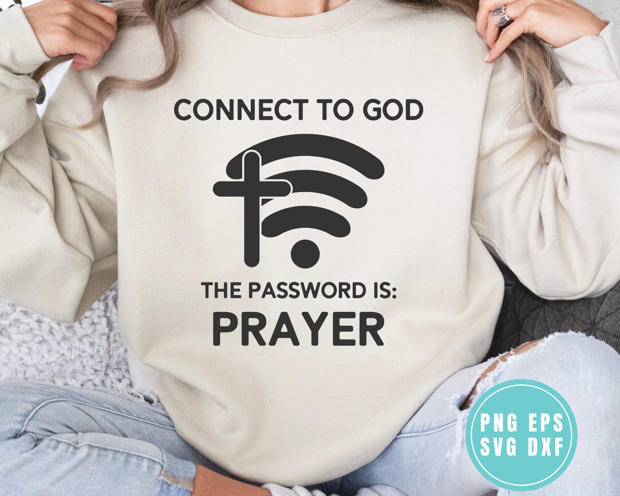 Connect to God SVG, Christian Svg, Faith Svg, God Svg, Jesus Svg, Jesus ...