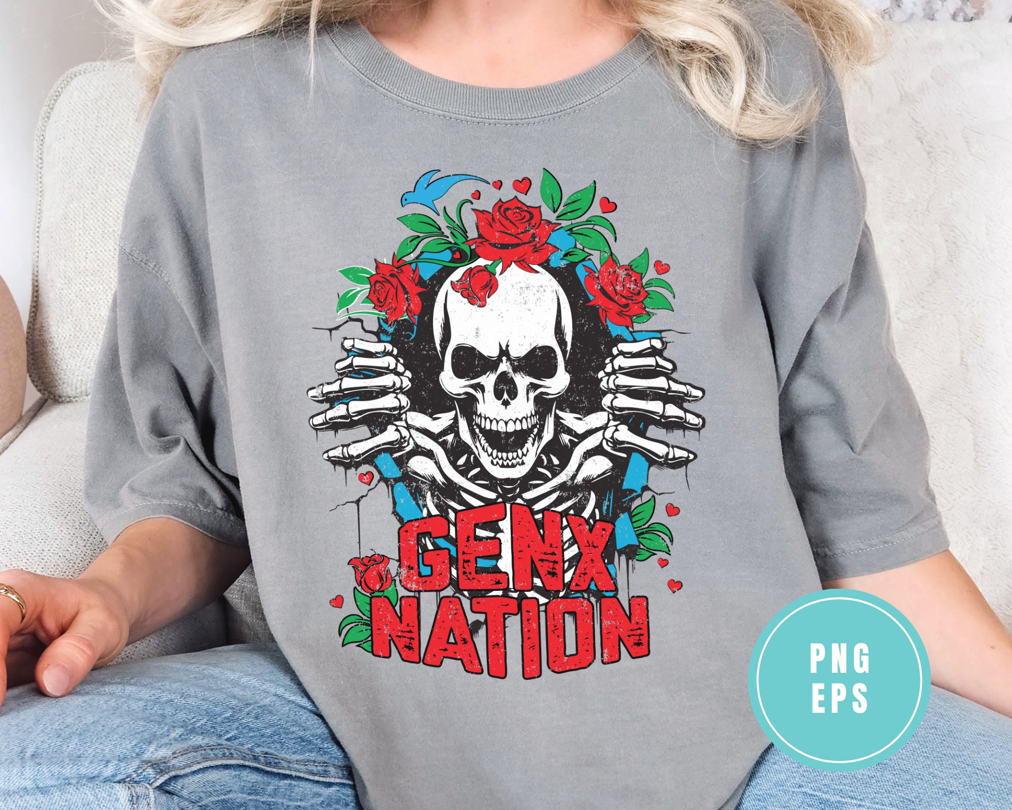Genx Nation PNG, Sublimation PNG, Digital Download, Generation X Png ...