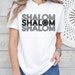 Shalom PNG, Tshirt Png, Silhouette Png, DTF Print File | Sublimation ...