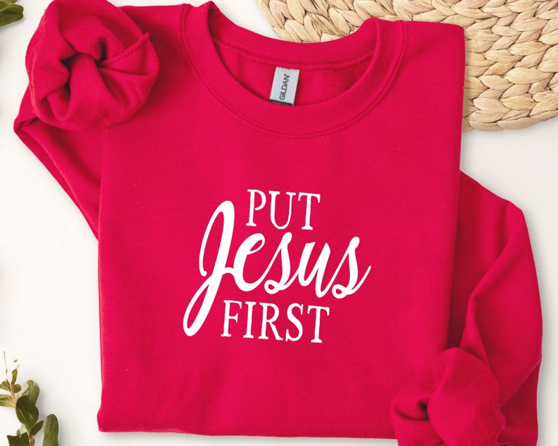 Put Jesus First SVG, Jesus Svg, Faith Svg, Christian Svg, Tshirt Svg ...
