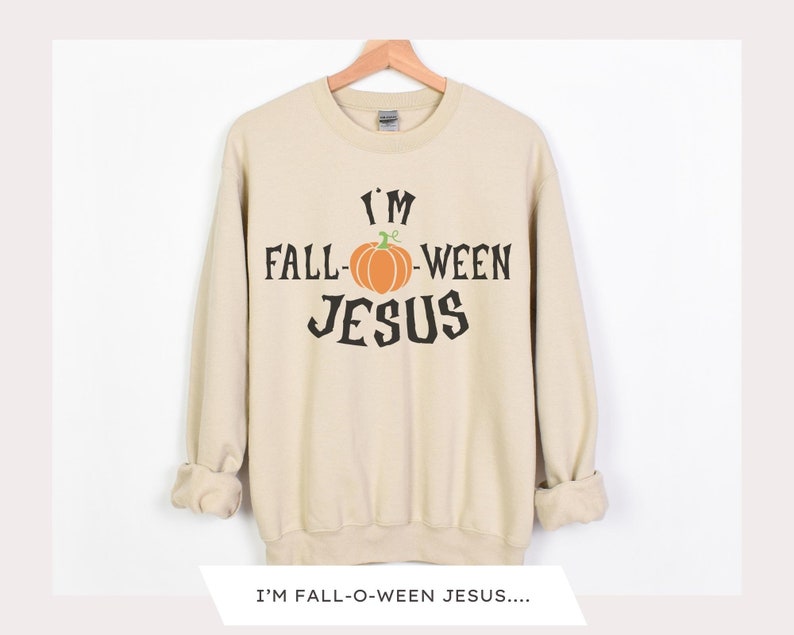 I'm Fall-o-ween Jesus SVG Christian Halloween SVG - Etsy
