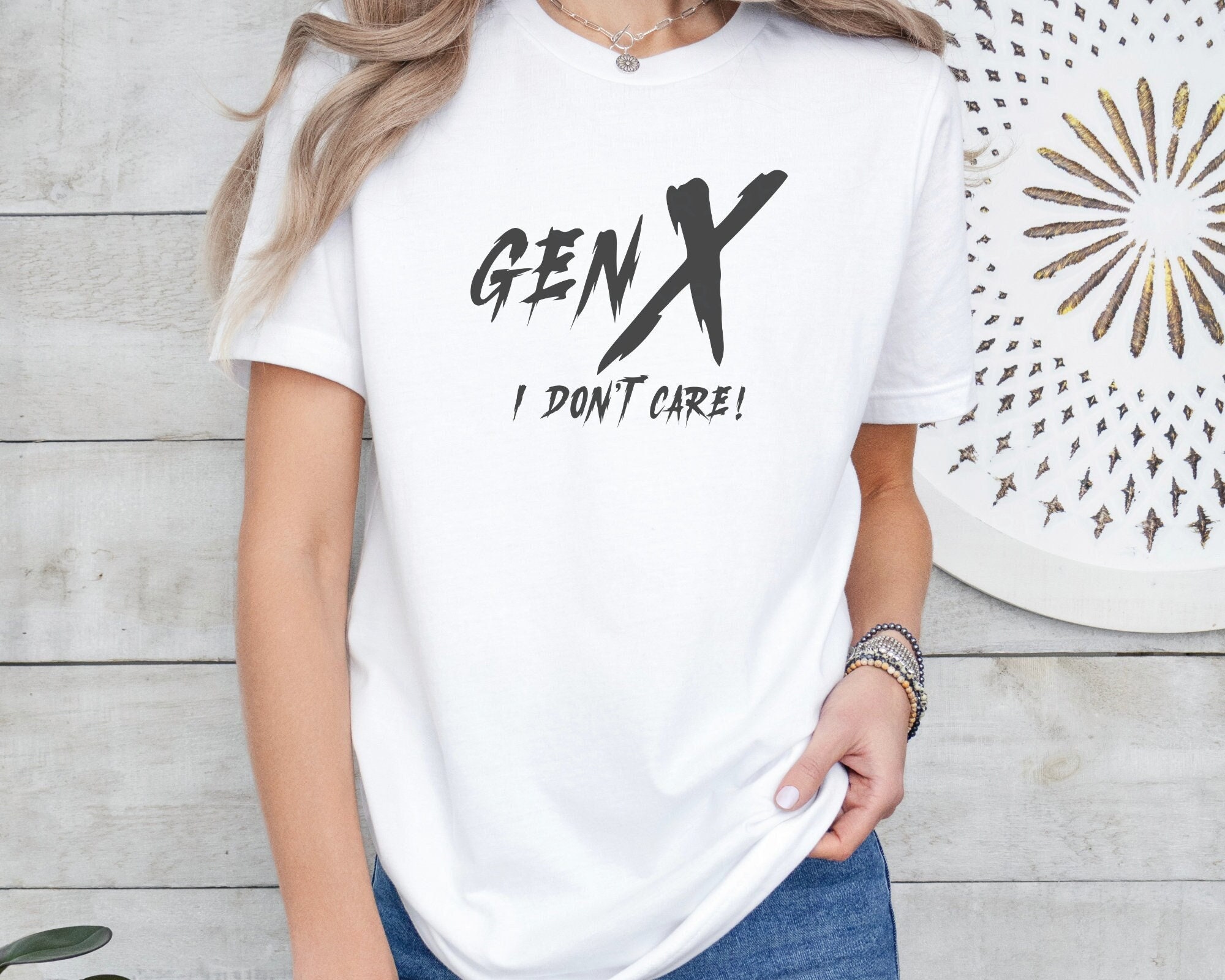 Generation X I Don't Care! Svg, Tshirt Svg, Funny Svg, Genx Svg ...