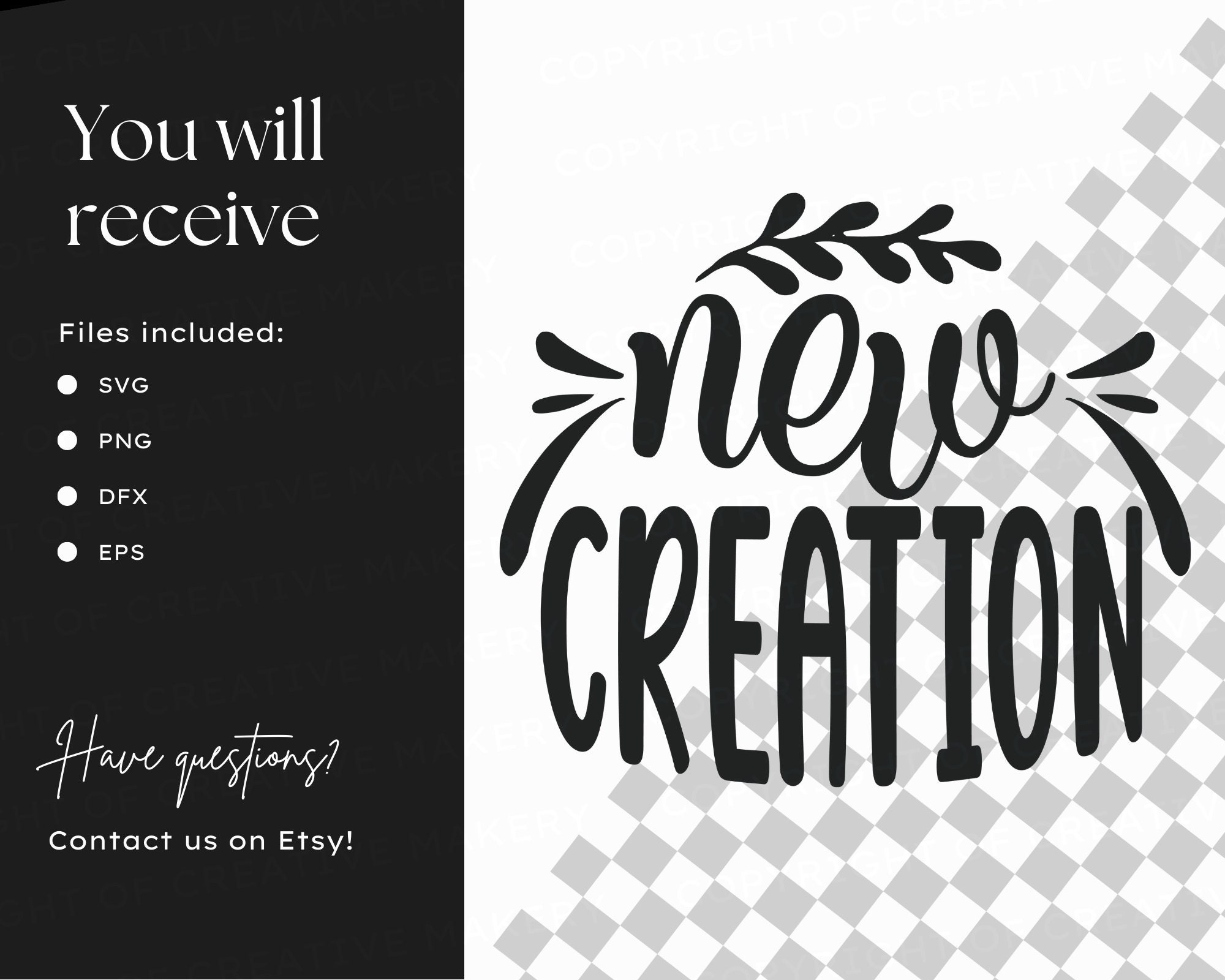 New Creation SVG, Easter SVG, Jesus Svg, Faith Svg, Christian Svg ...