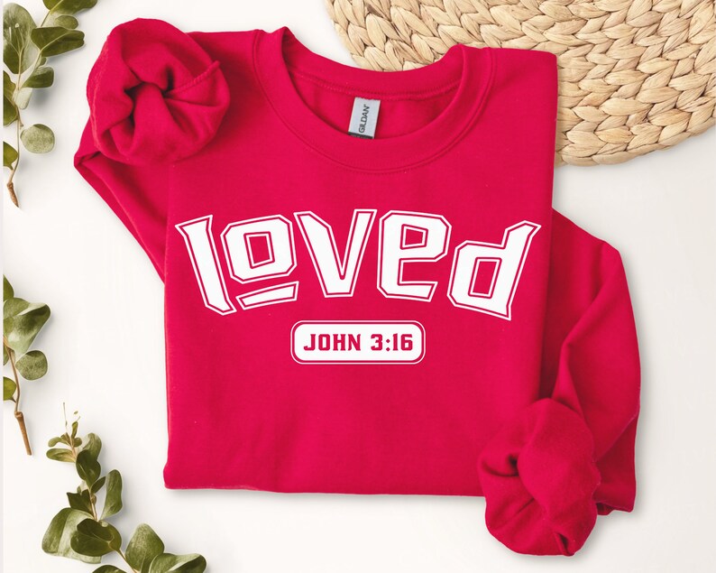 Loved John SVG PNG, Loved Bible Verse Svg, Loved Png, Cricut Cut File ...
