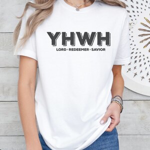 YHWH Lord Redeemer Savior SVG PNG, Christian Design (digital Download ...