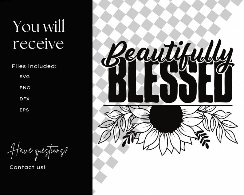 Beautifully Blessed SVG, Fall Svg, Autumn Svg, Blessings Svg, Tshirt ...