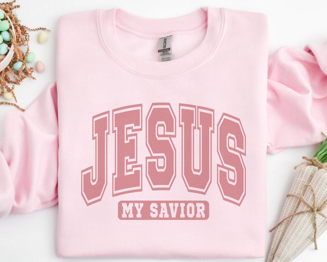 Jesus My Savior Sport SVG, Jesus Svg, Christian Svg, Faith Svg, Cross ...
