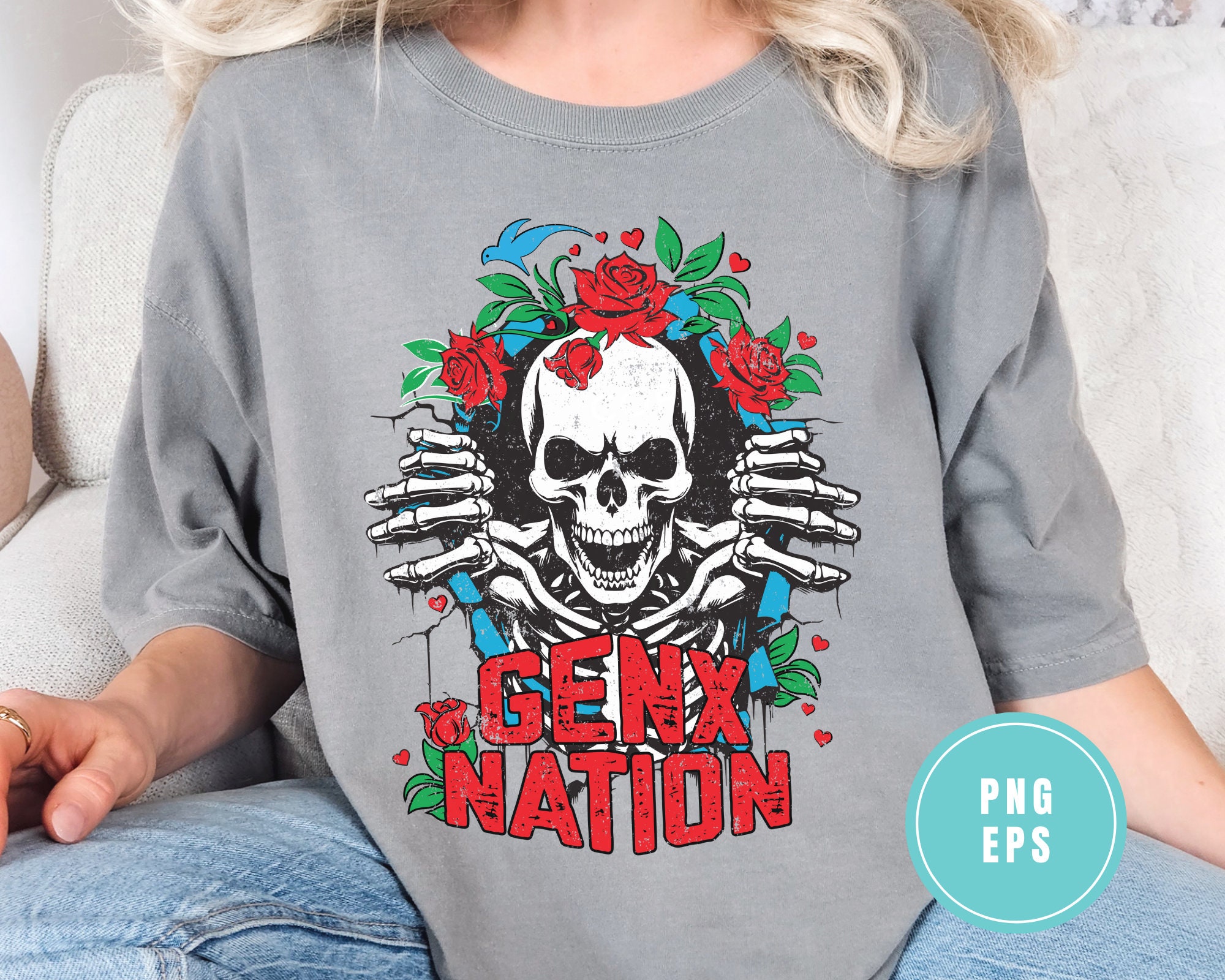 Genx Nation PNG, Sublimation PNG, Digital Download, Generation X Png ...