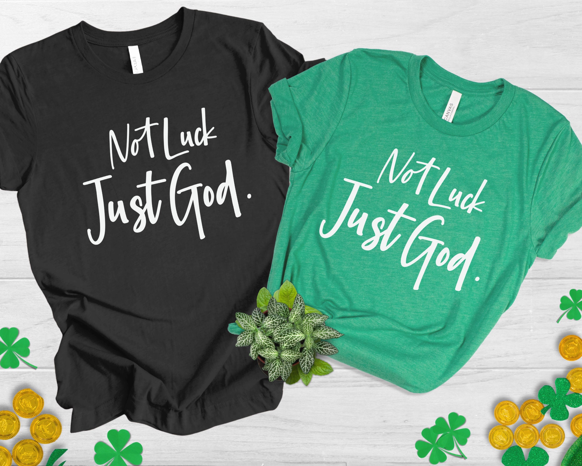 Not Luck Just God SVG, Faith Svg, St Patricks Day Svg, St Pattys Svg ...