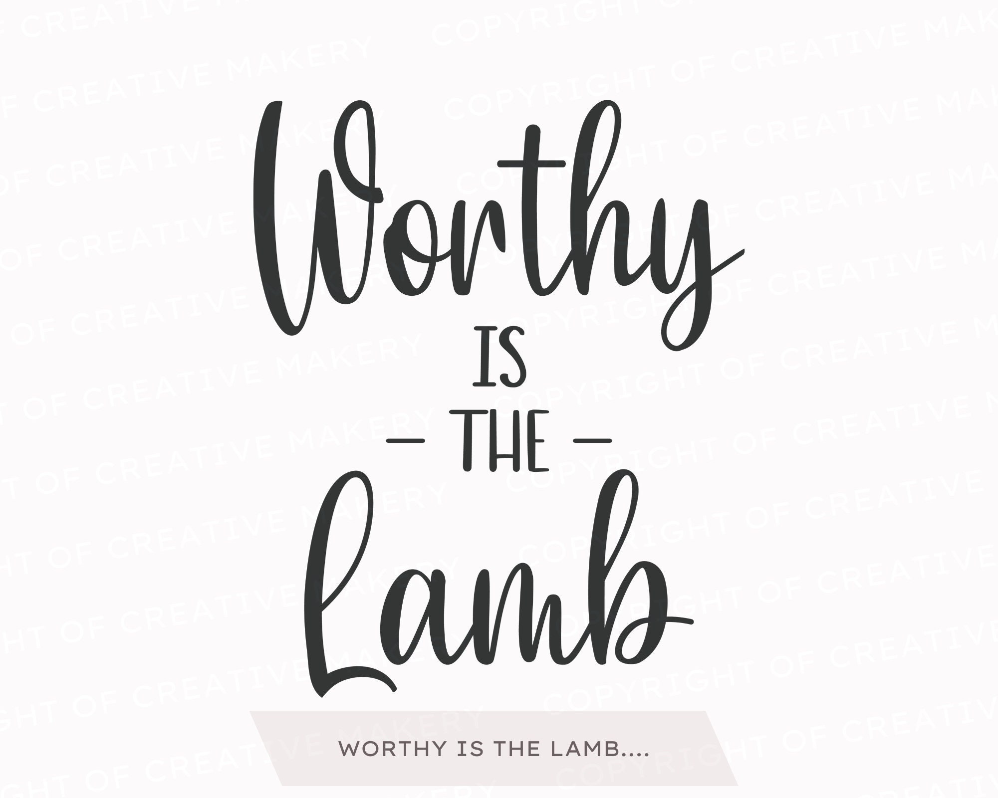 Worthy is the Lamb SVG PNG Jesus Svg, Christian Svg, Faith Svg, God Svg ...
