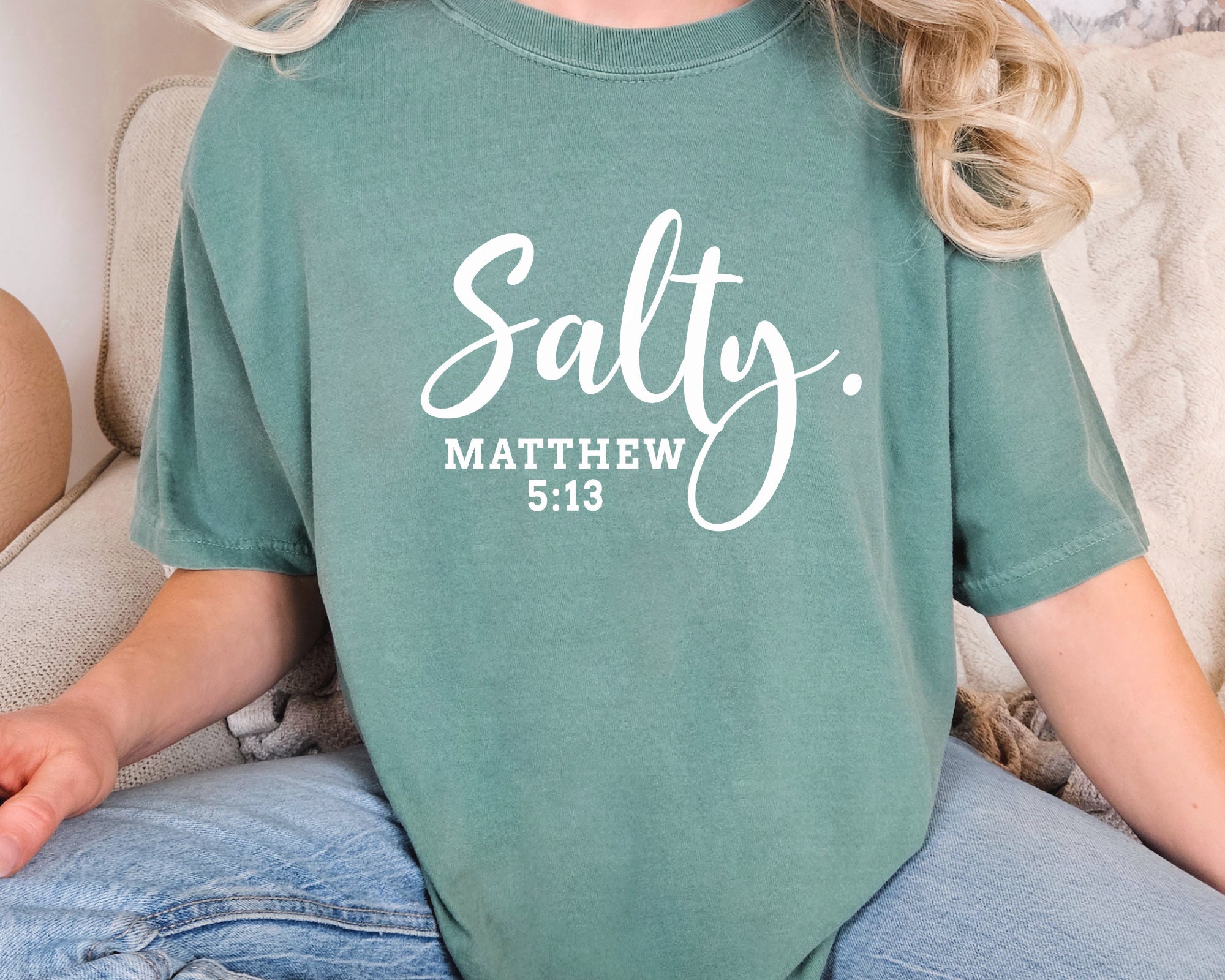 Salty Matthew 5:13 SVG Scripture Svg Bible Verse Svg Jesus Svg Digital ...