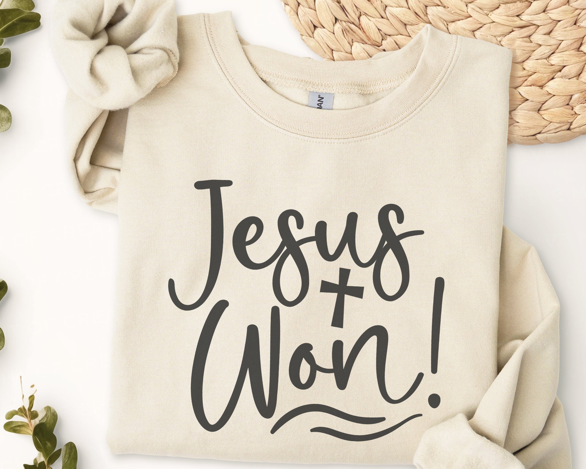 Jesus Won SVG, Easter SVG, Jesus Svg, Faith Svg, Christian Svg, Tshirt ...