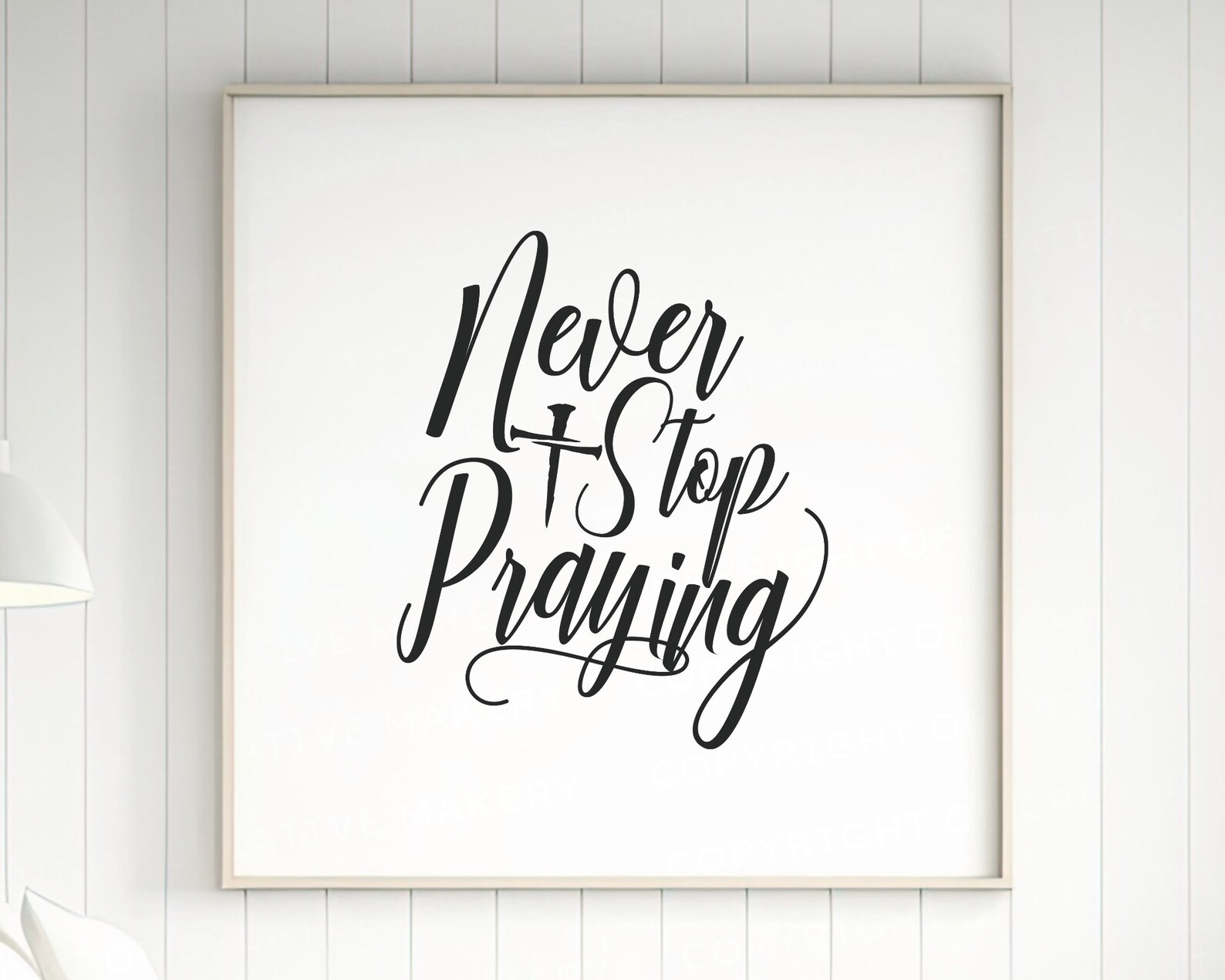Never Stop Praying SVG, Praying Svg, Jesus Svg, Faith Svg, Christian ...