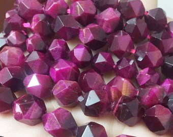 Pink tigers eye | Etsy