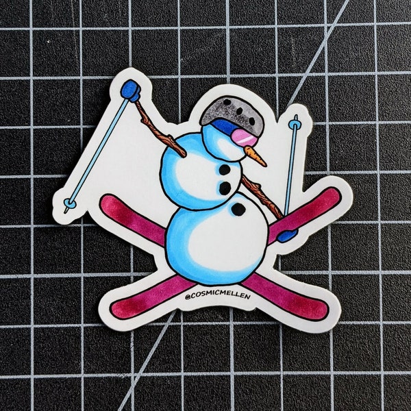 Ski Stickers - Etsy