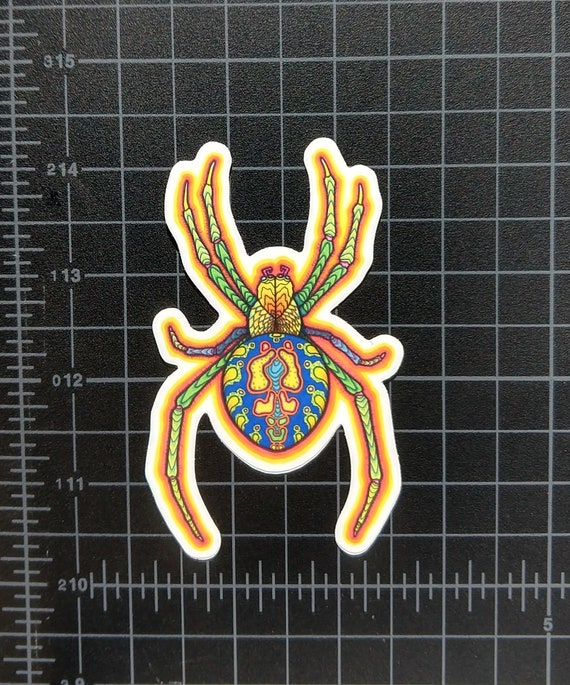 Sticker Psychedelic Sticker Water Bottle Sticker Laptop | Etsy