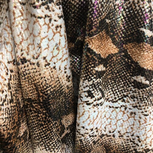 New Snake Print on Poly 4 Way Stretch Spandex Fabric 60 - Etsy