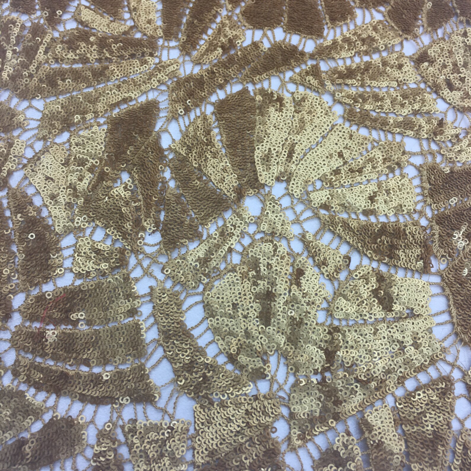 Dark Gold Geometric High End Celebrity Sequins Fabric Sold by - Etsy