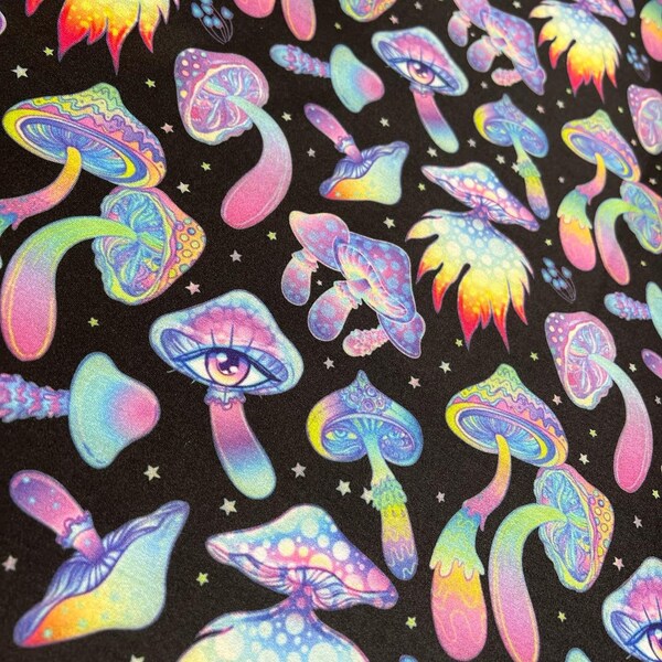 Trippy Fabric - Etsy